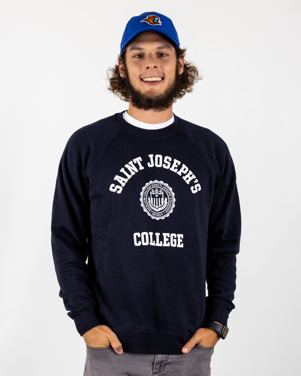 SJC Crest Crew Neck Sweatshirt - Saint Joseph's College of Maine Campus ...